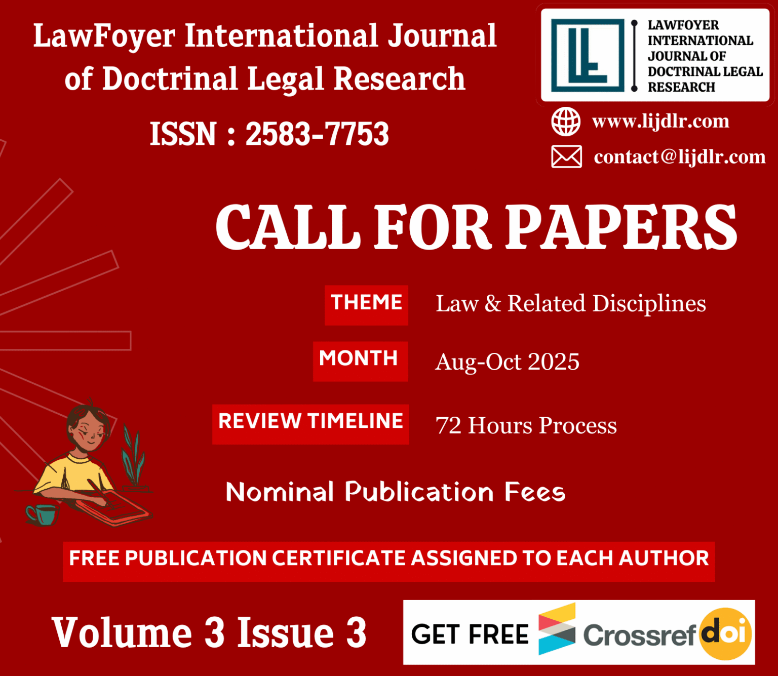 Call For Paper - LIJDLR Journal